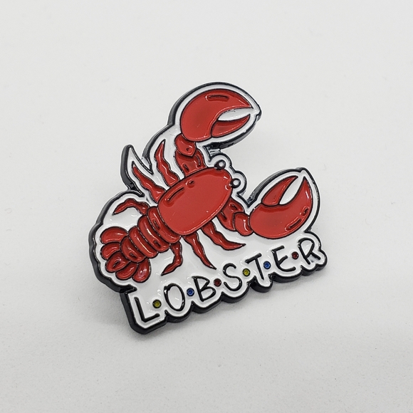 Jewelry | 525 Friends Lobster Tv Show Pin | Poshmark